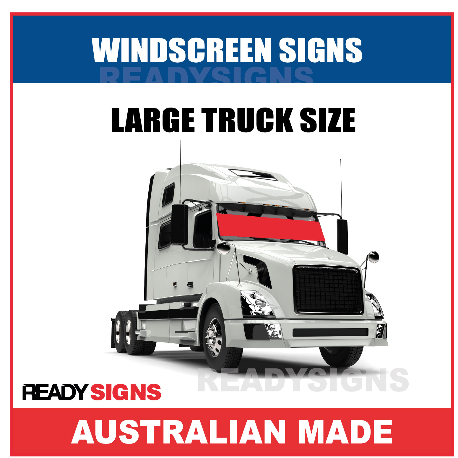 Windscreen Banner