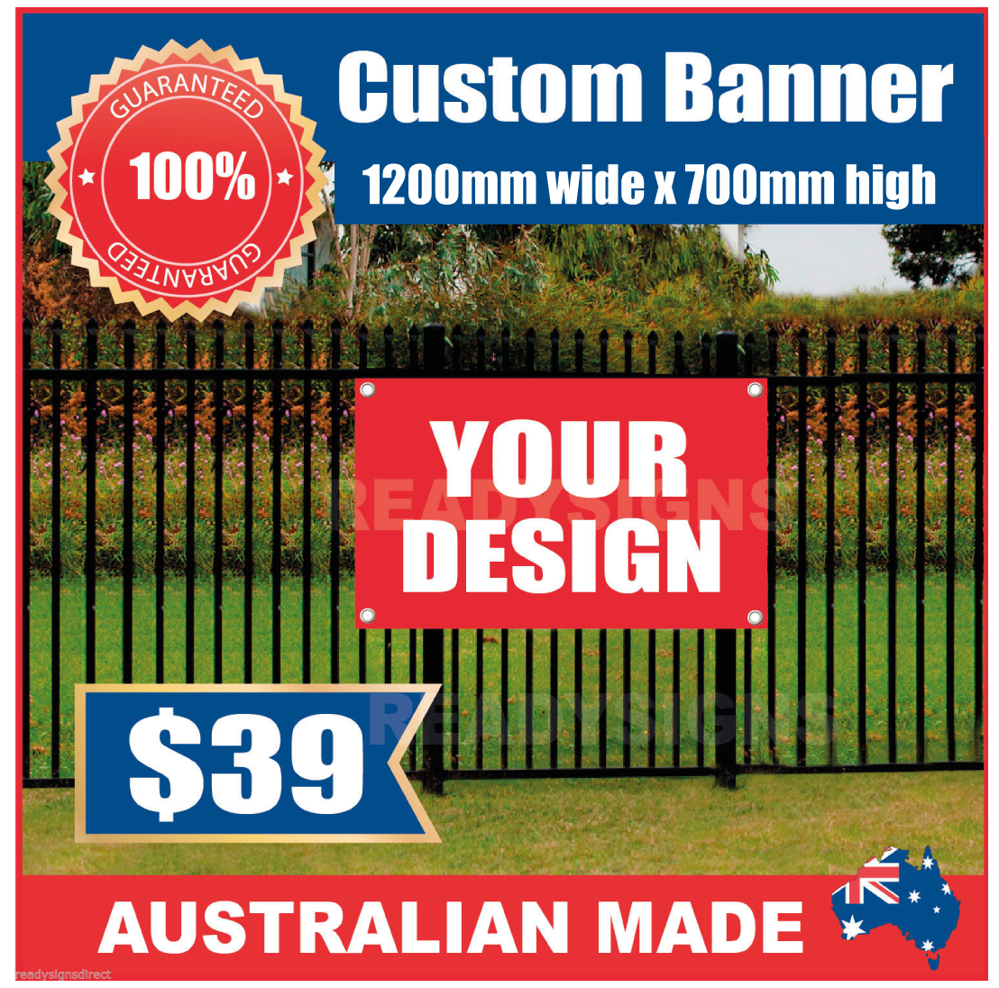 Banner 1200mm x700mm