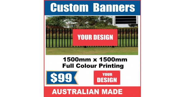 Banner 1500mm x 1500mm