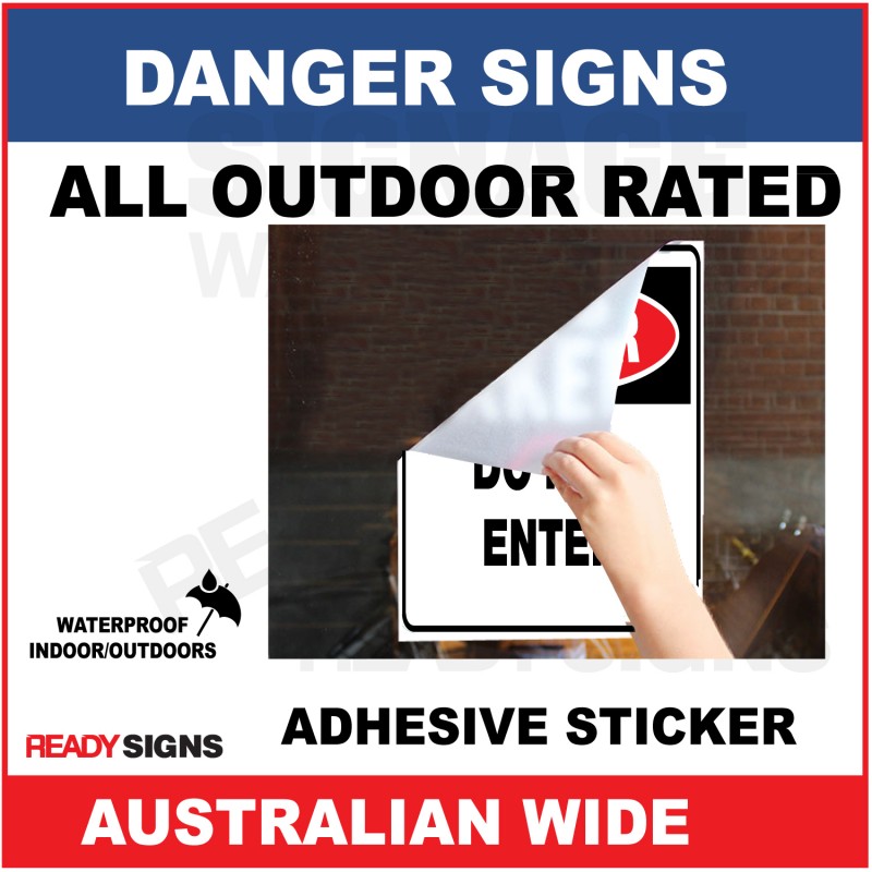 DANGER SIGN - DS-083 - SAND BLASTING IN PROGRESS