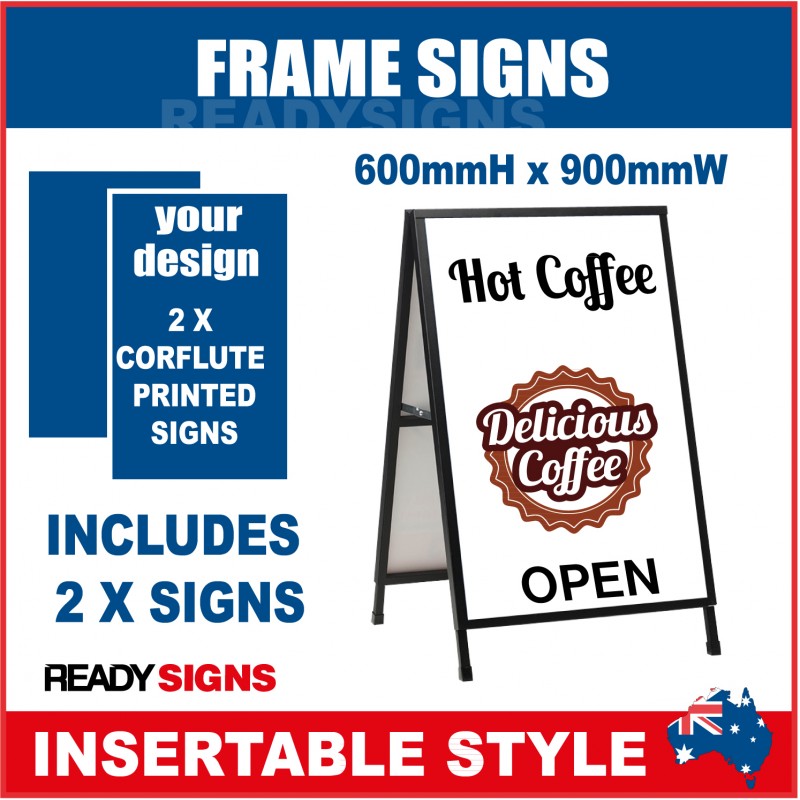 Frame Sign Insertable