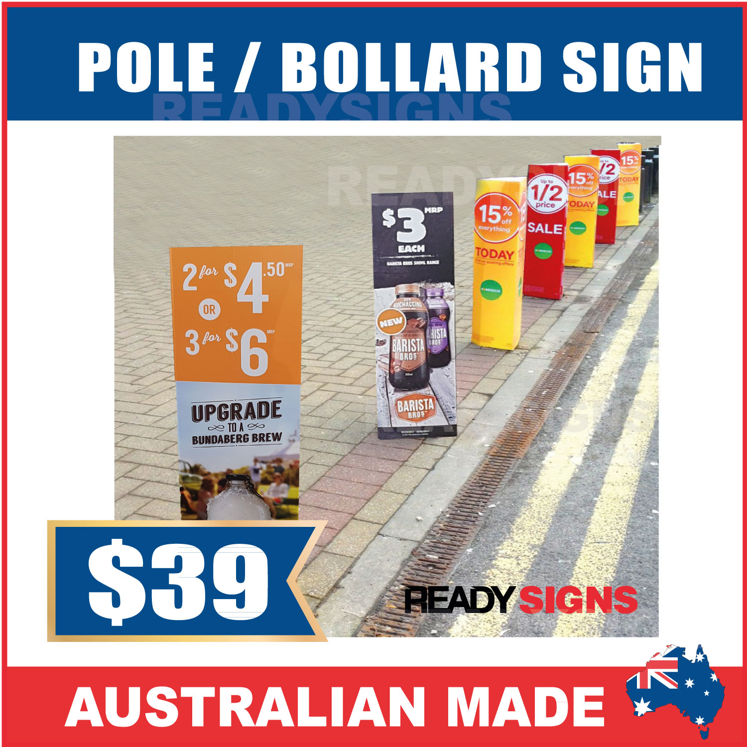 Pole - Bollard Signs