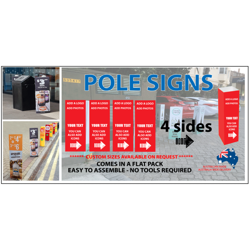 Bollard Signs 1800x175