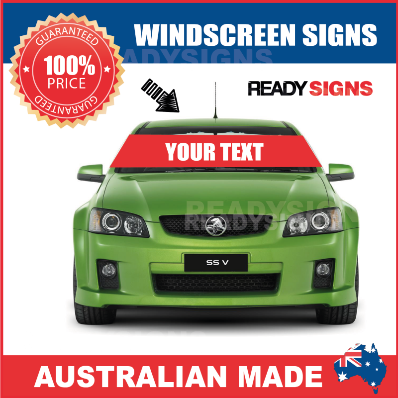 Windscreen Banner