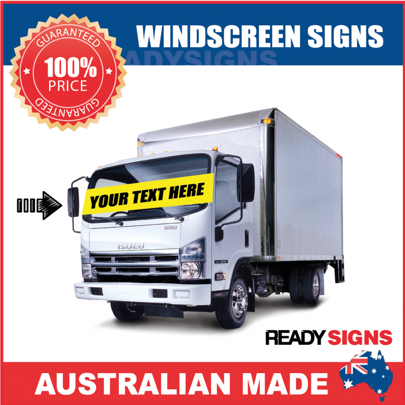 Windscreen Banner