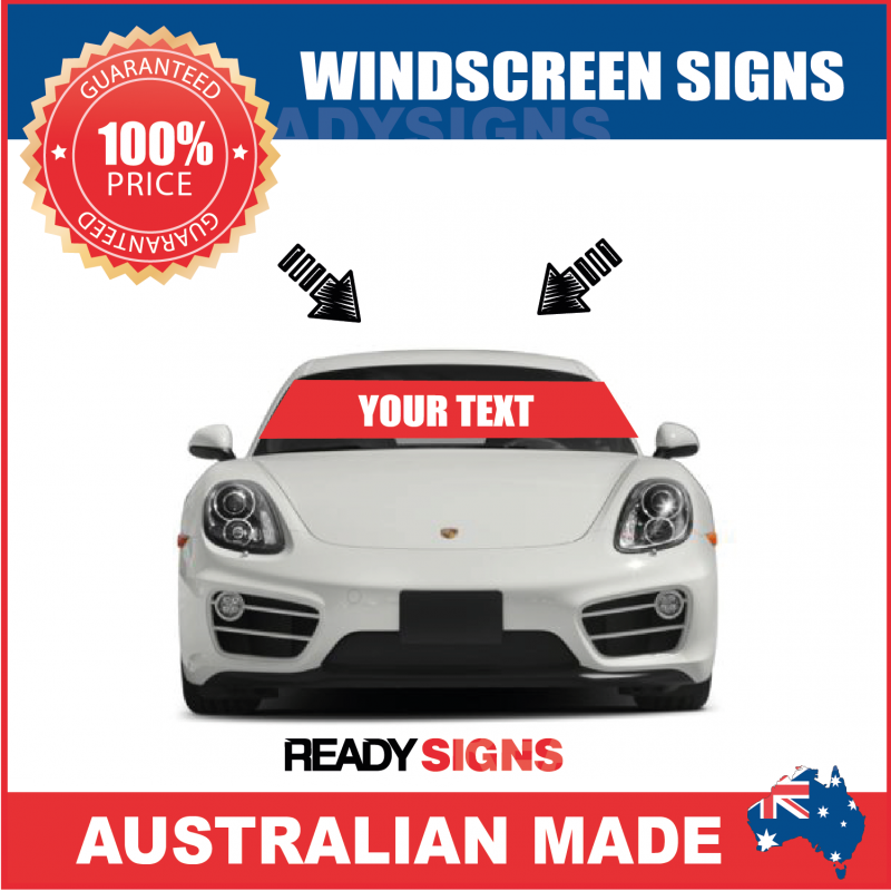 Windscreen Banner