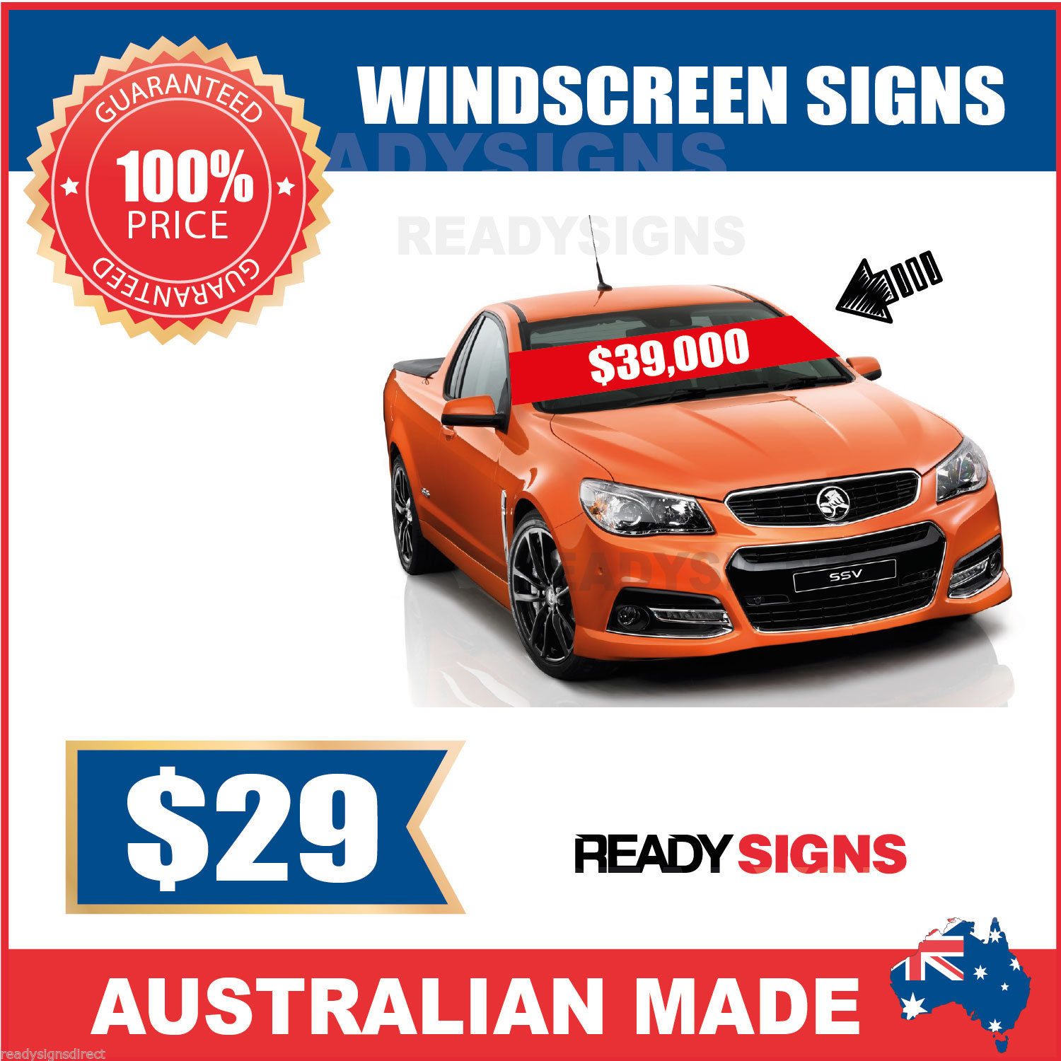 Windscreen Banner